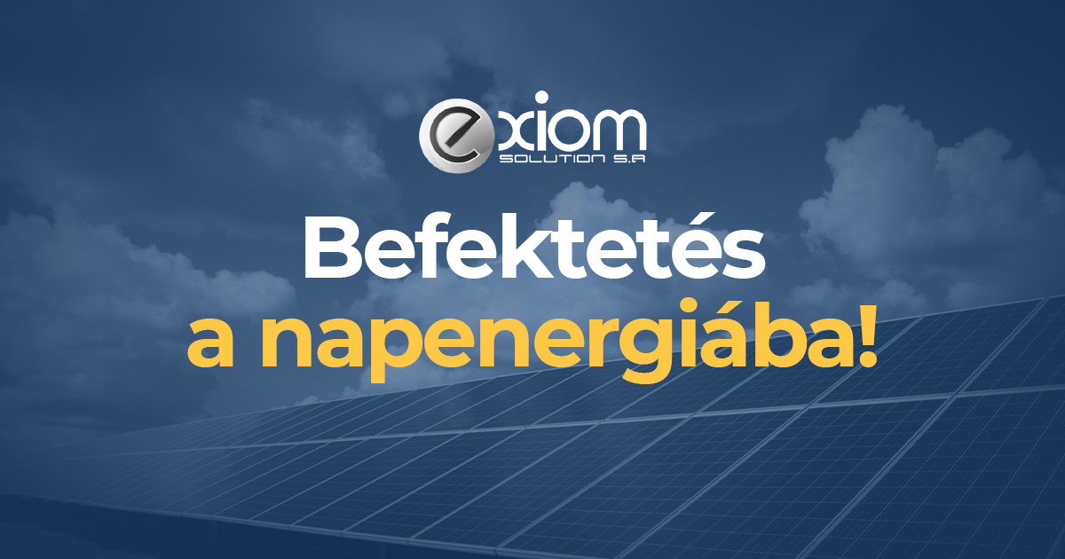 Exiom napelem panelek | Exiom.hu